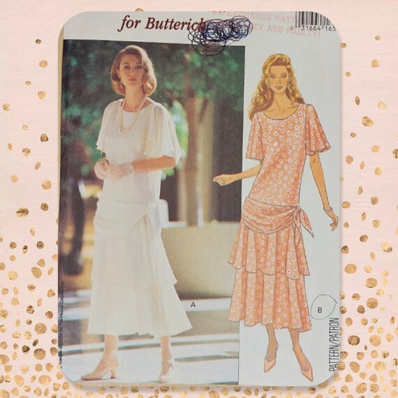 Victoria Magazine Butterick Pattern 6930 Flapper 1920s Style | Etsy