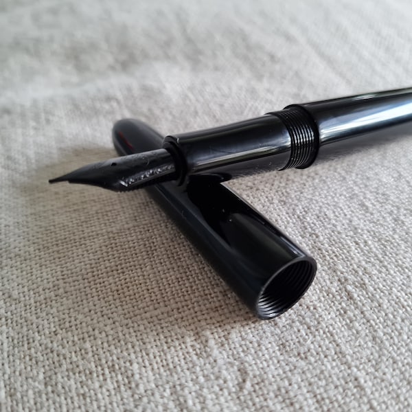 Black Fountain Pen - Etsy