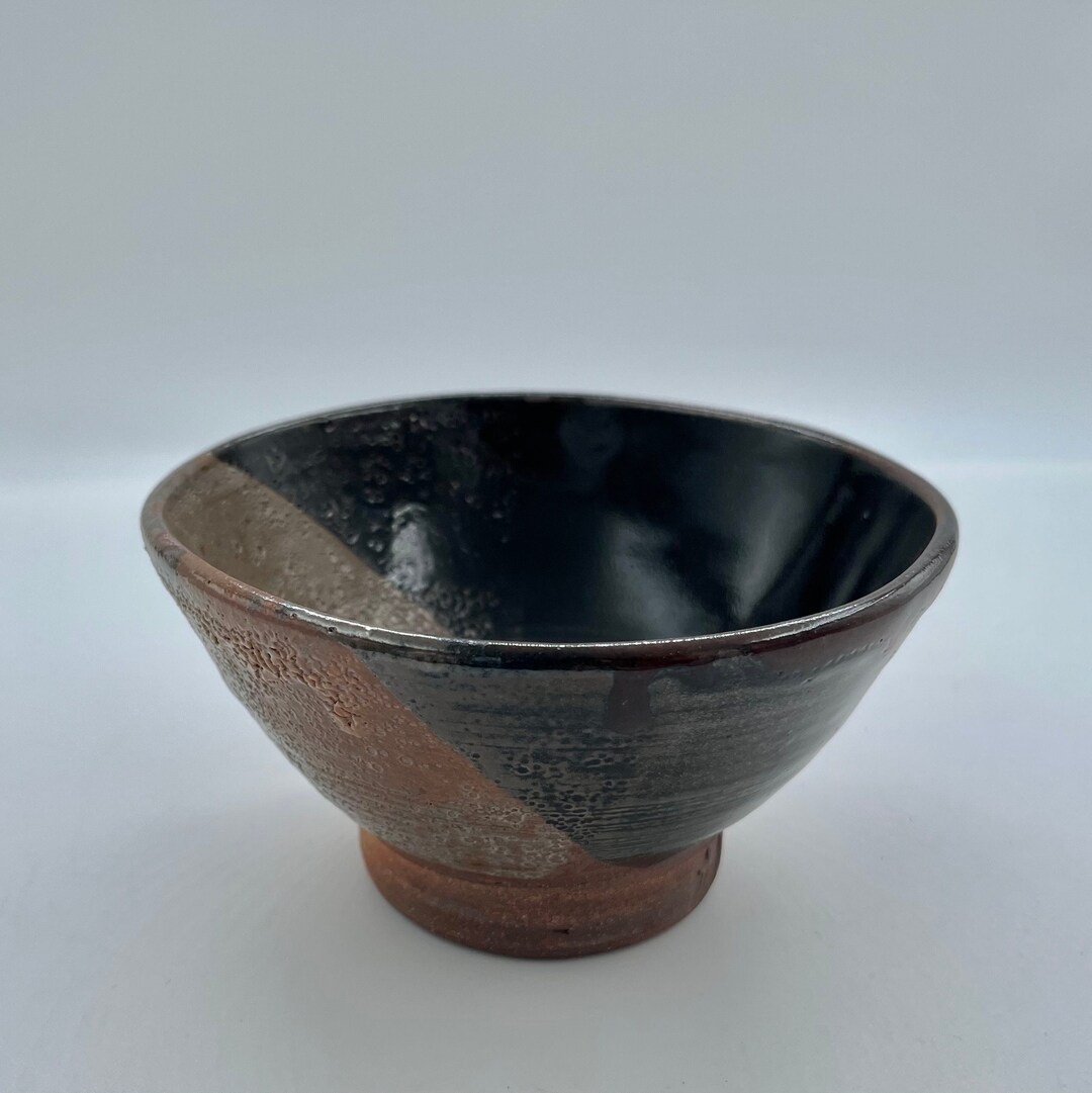 Wheel Thrown Bowl, Footed Bowl, Multi-use Bowl, Ramen Bowl, Ice Cream ...