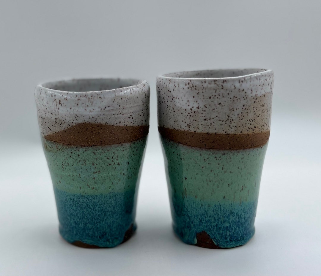 Tumblers, Set of 2 Tumblers, Ice Tea Tumbler, Handle-less Tall Cup ...