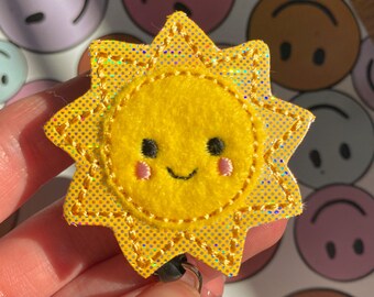 Sunshine Badge Reel - Etsy