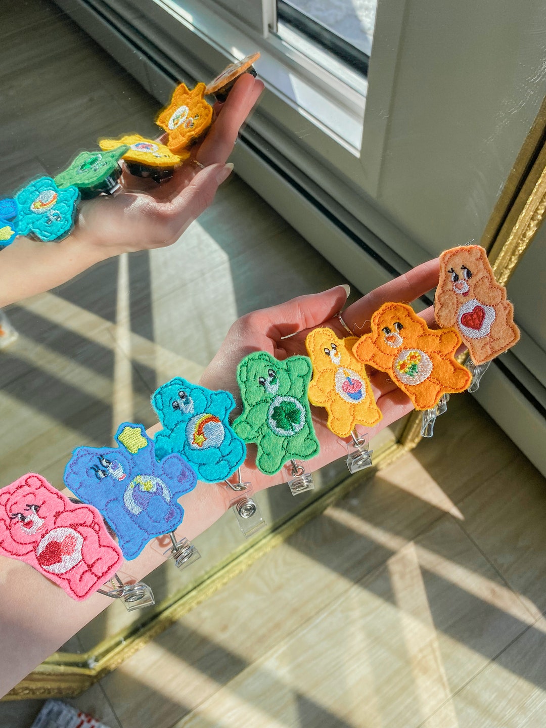 Care Bear Inspired Badge Reels - Etsy