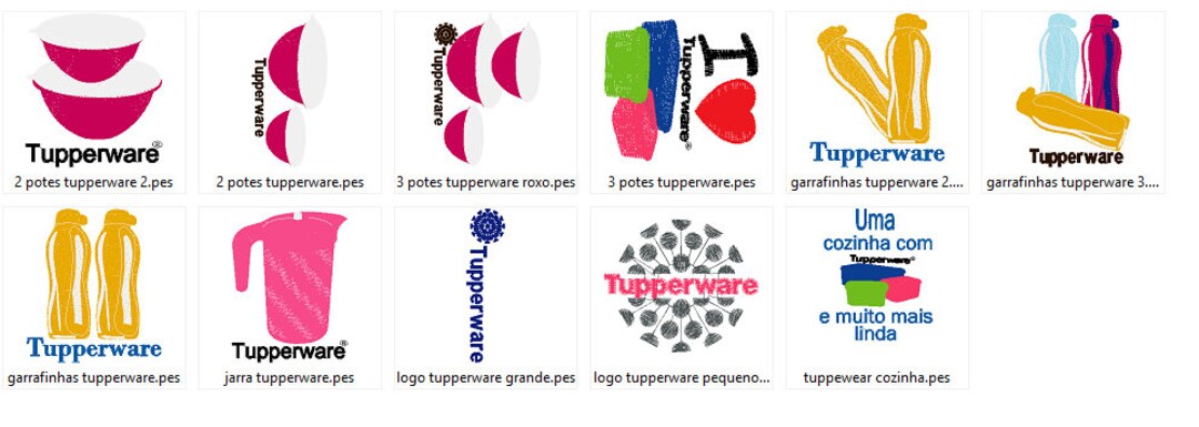 10 File Tupperware Embroidery Design, Embroidery Design, Kitchen ...