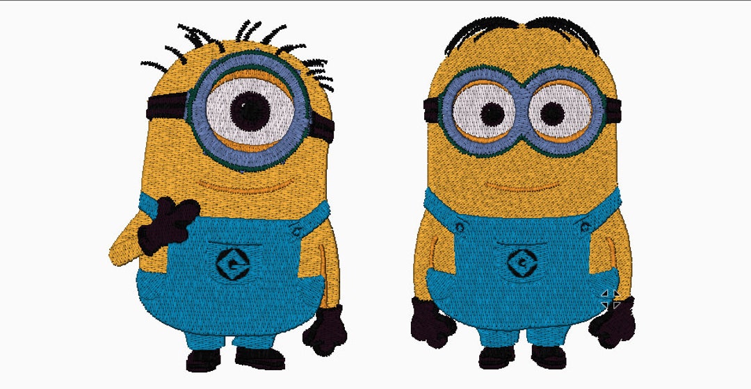 2 File Minions Embroidery Design, Embroidery Design, Cattivissimo Me ...