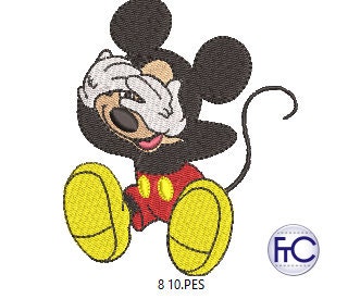 19 Design Mickey Mouse Minnie Embroidery Design Machine Baby | Etsy