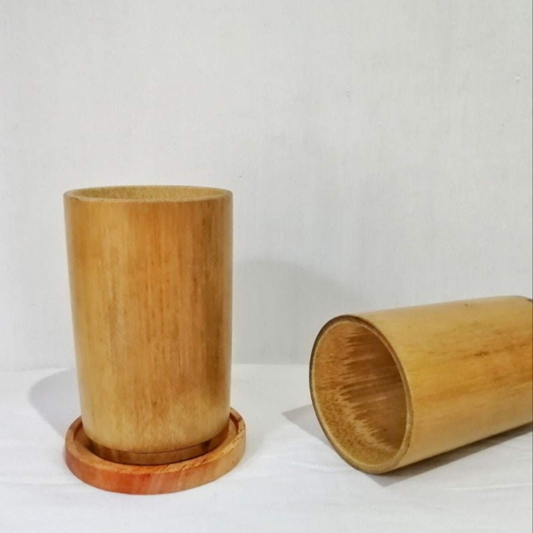 100% Handmade Eco Friendly Bamboo Cup Reusable for a Better | Etsy