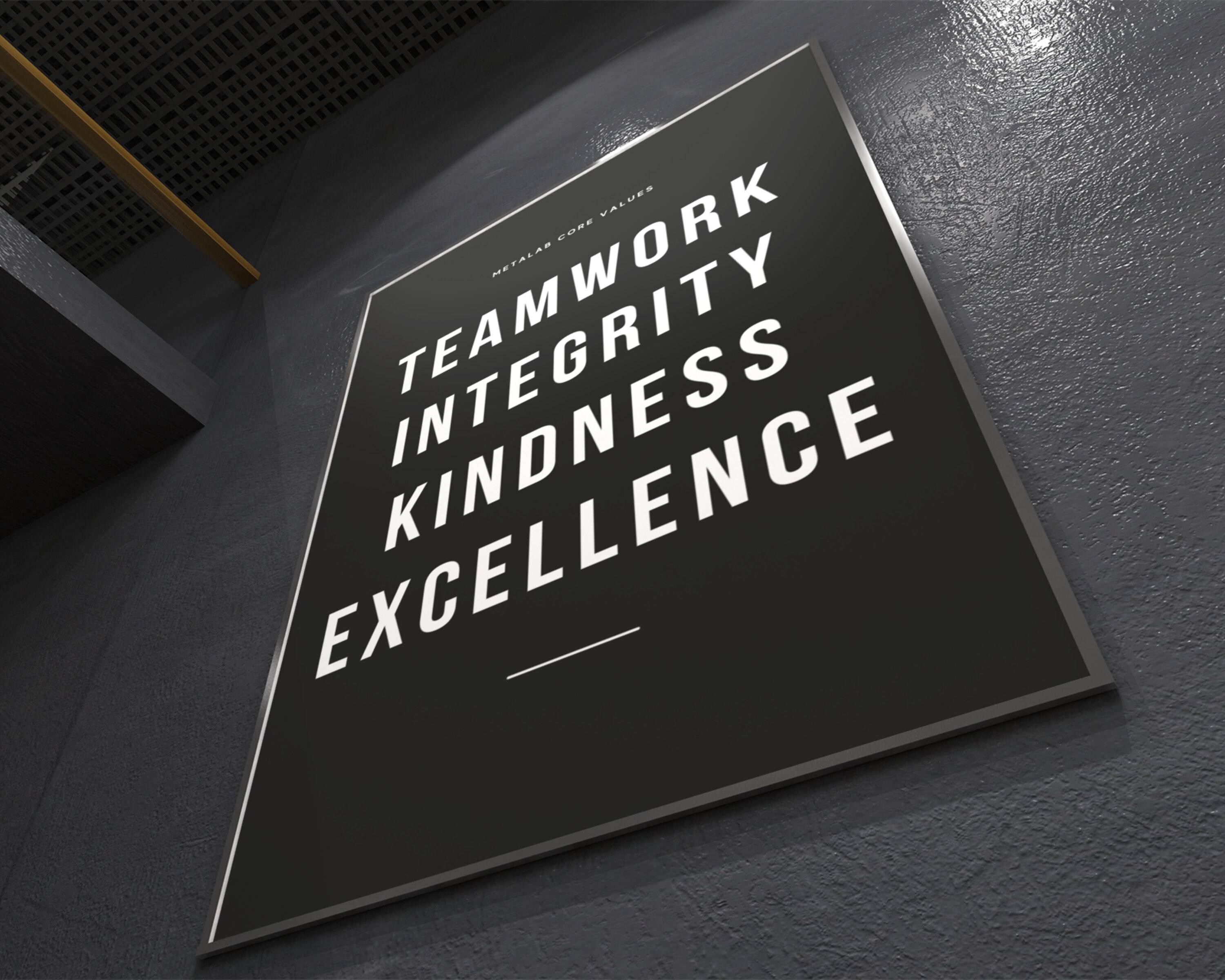 Personalized Core Values Wall Art Print Poster Motivational - Etsy