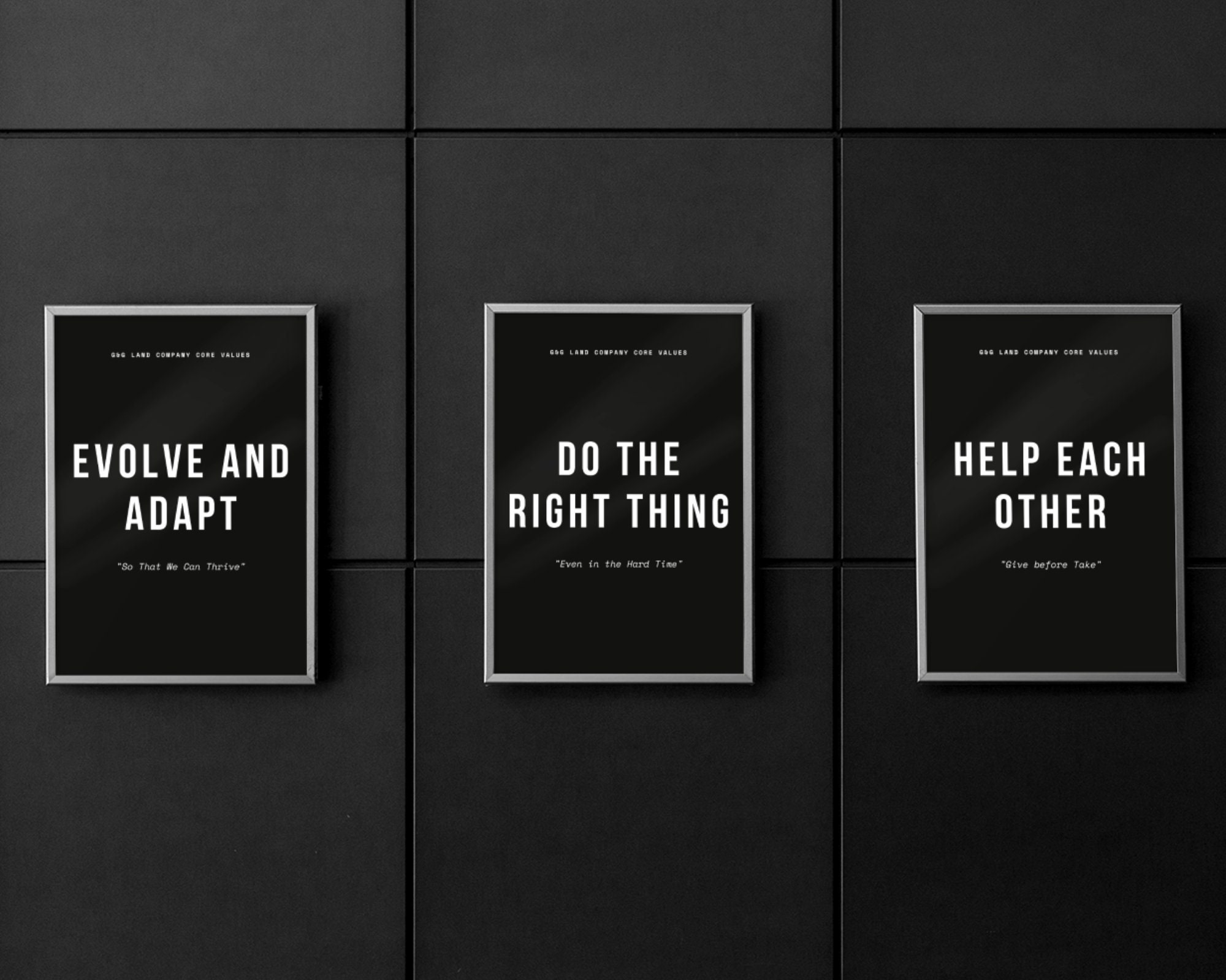 Personalized Word Definition Core Value Wall Art Print Poster - Etsy