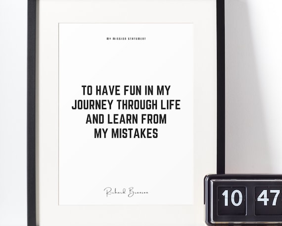 Personal Mission Statement Quotes