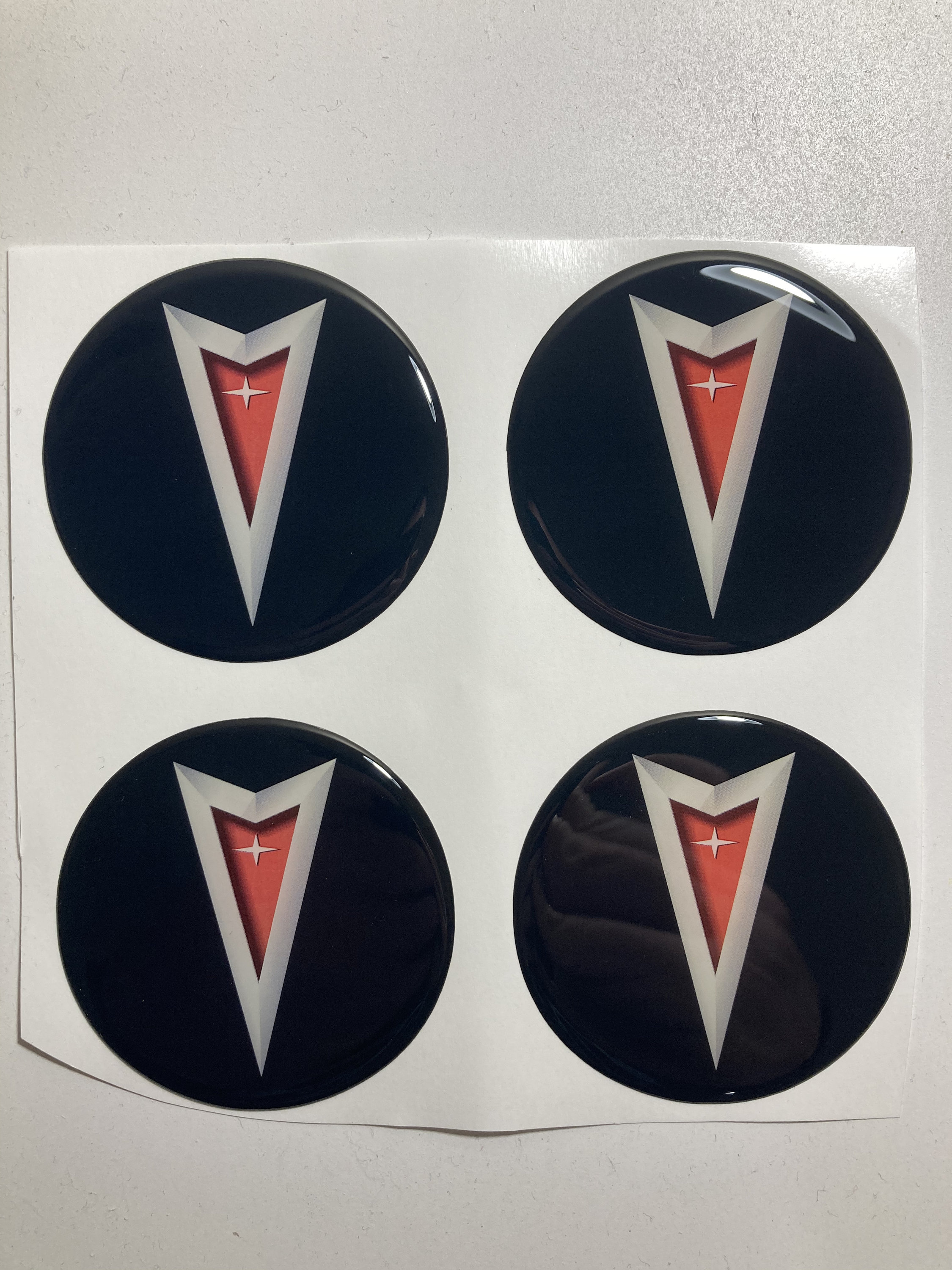 Pontiac Wheel Center Cap Stickers at Bobby Flores blog