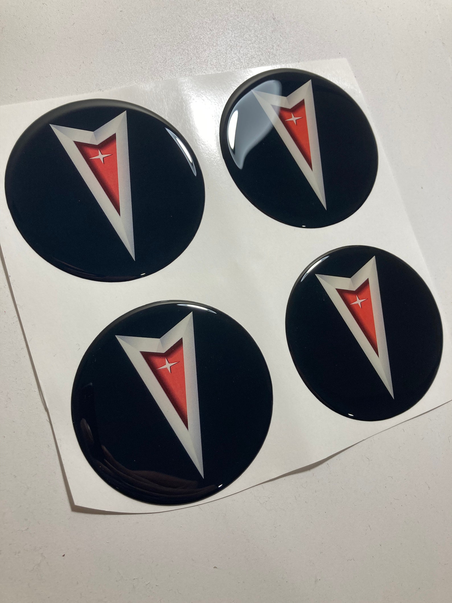 Pontiac Wheel Center Cap Stickers at Bobby Flores blog