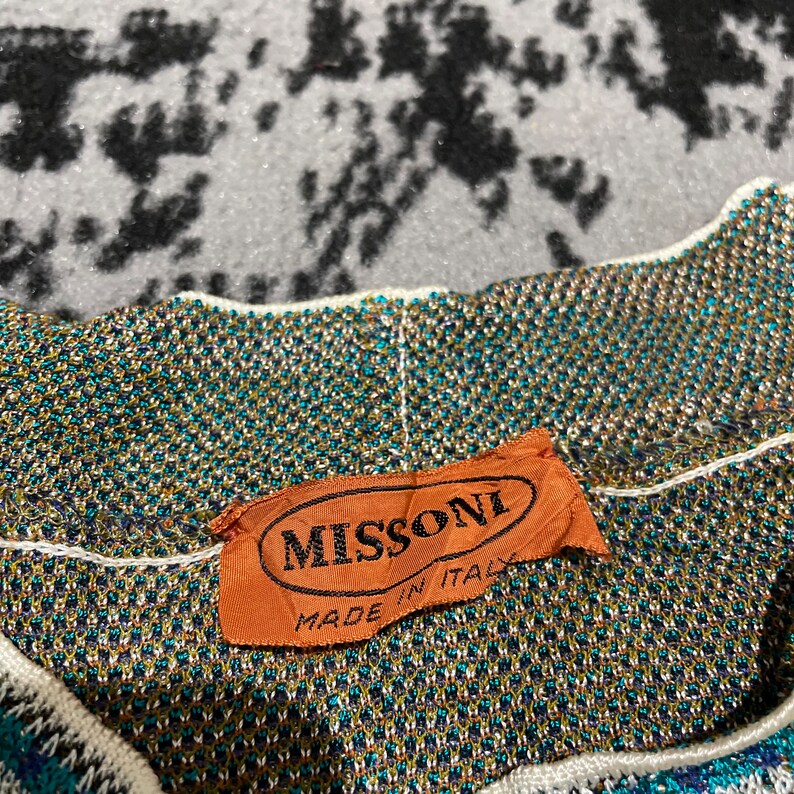 Rare Vintage Missoni Short Sleeve Knitwear - Etsy