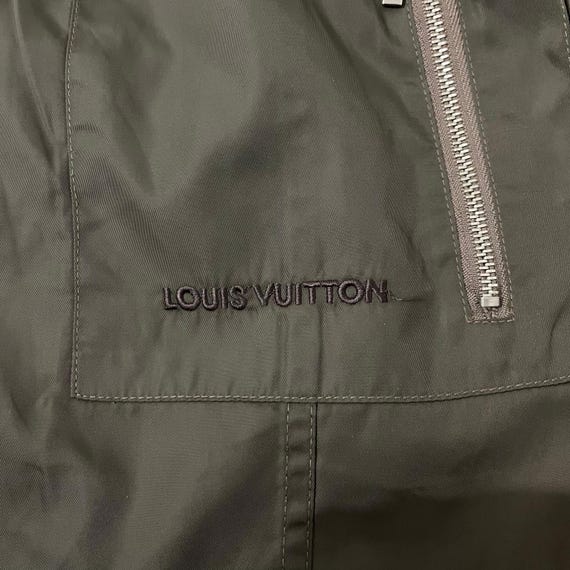 Vintage Louis Vuitton Logo Belted Parka Jacket - Gem