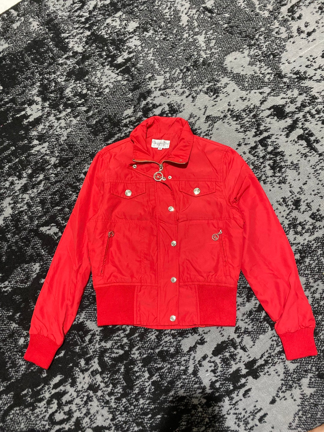 Vintage Dior Nylon Track Jacket - Etsy