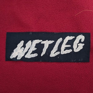 Wet Leg Patch / Band Patch / Punk Patch - Etsy