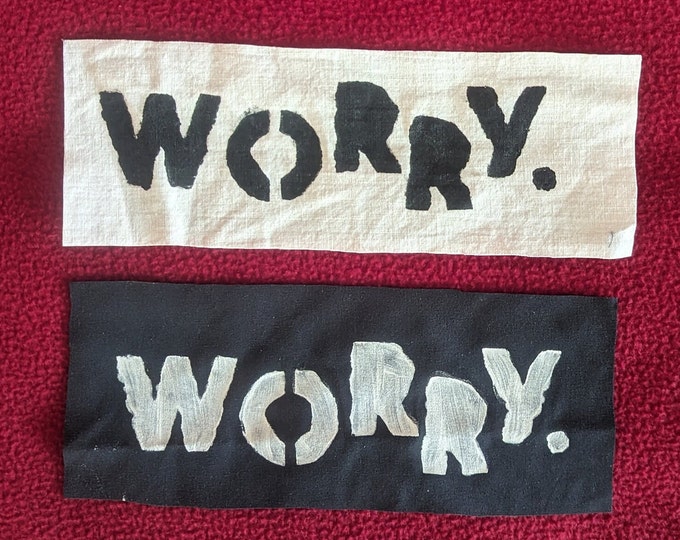 Jeff Rosenstock Worry Patch / Band Patch / Punk Patch - Etsy