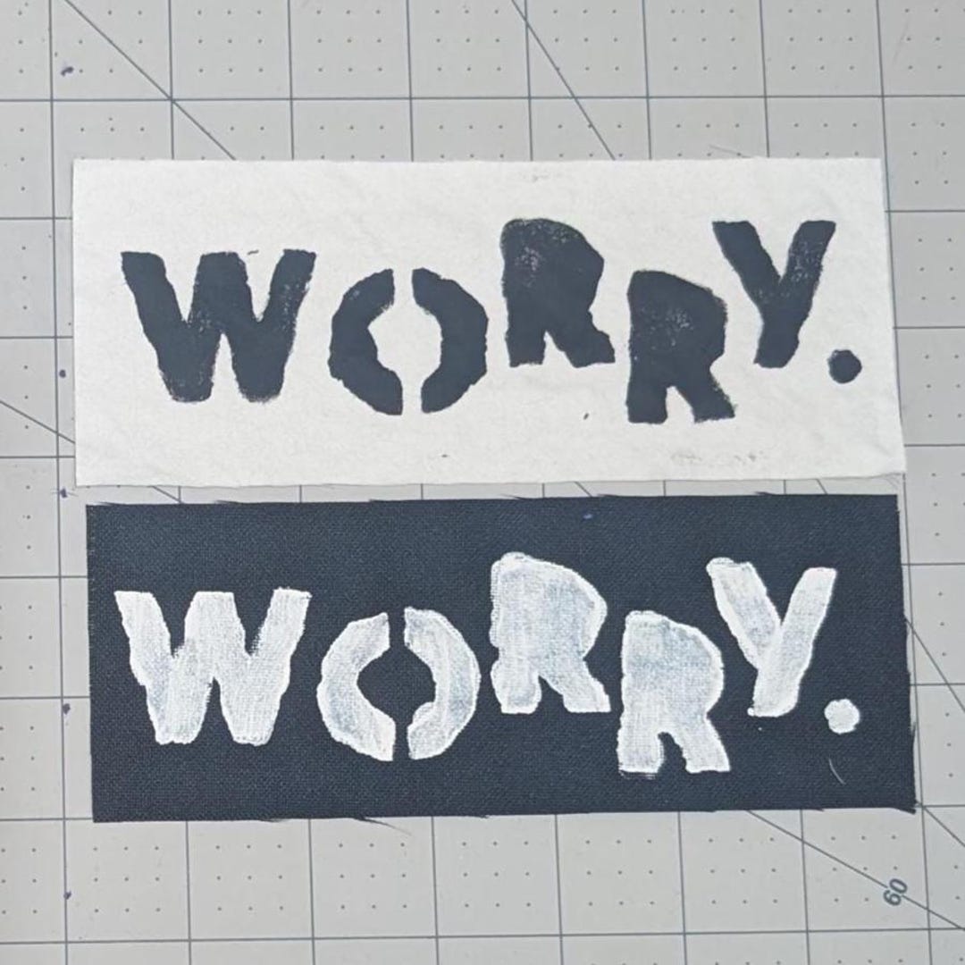 Jeff Rosenstock Worry Patch / Band Patch / Punk Patch - Etsy