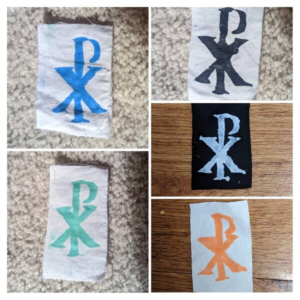 Chi Rho Patch - Etsy