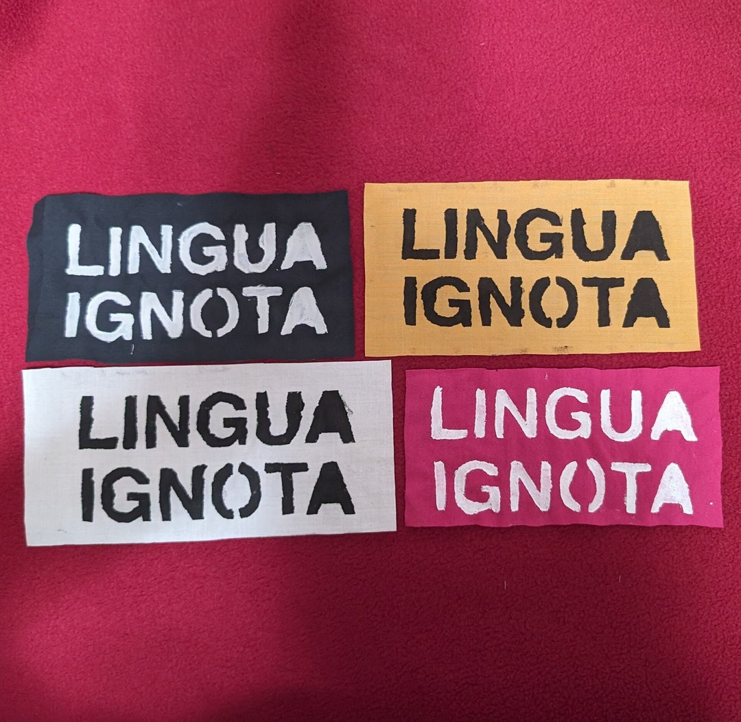 Lingua Ignota Patch / Band Patch / Punk Patch - Etsy