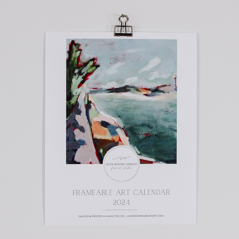 Calendar Art - Etsy