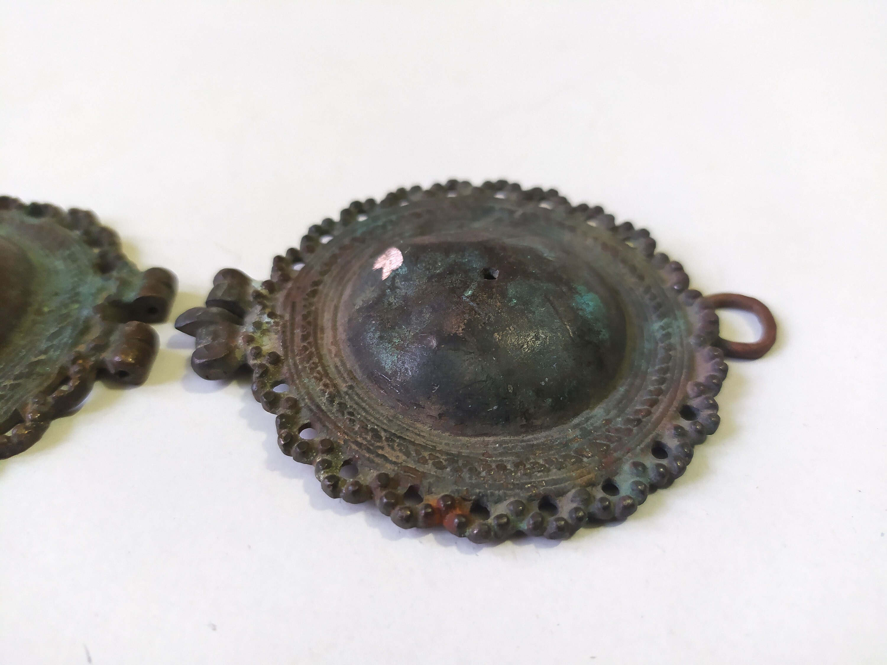 Antique Ottoman Traditional Brass Belt Buckle / Greek? / Folk Art ...
