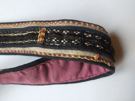 Antique Traditional costume Belt / Hand embroidered /… - Gem