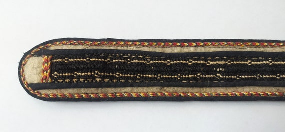 Antique Traditional costume Belt / Hand embroidered /… - Gem