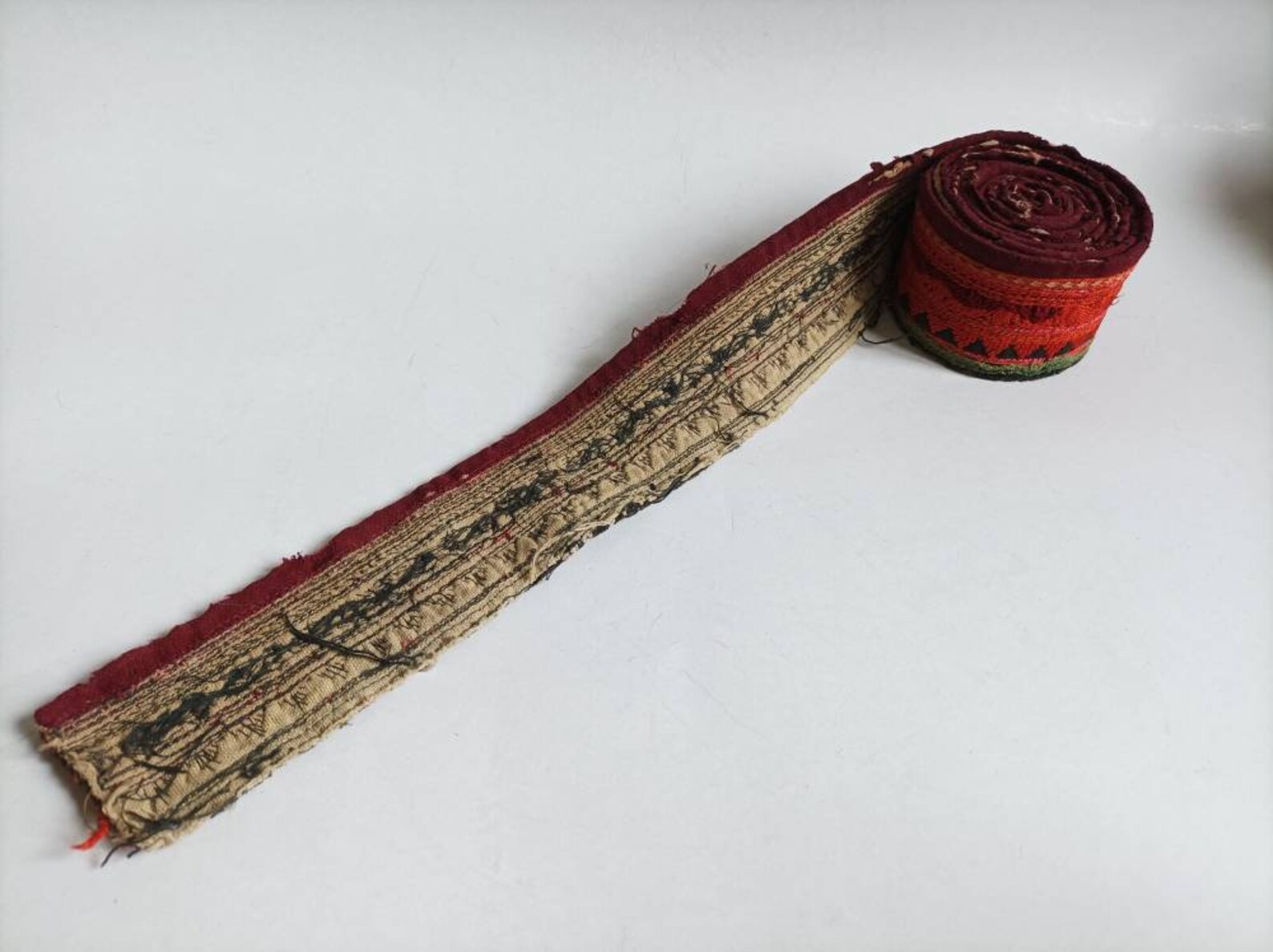 Antique 1800's Traditional Karagouna Costume Embroidery / Saya ...