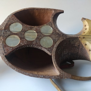 Antique Traditional Musical Instrument Ghichak Sarinda Afghanistan ...