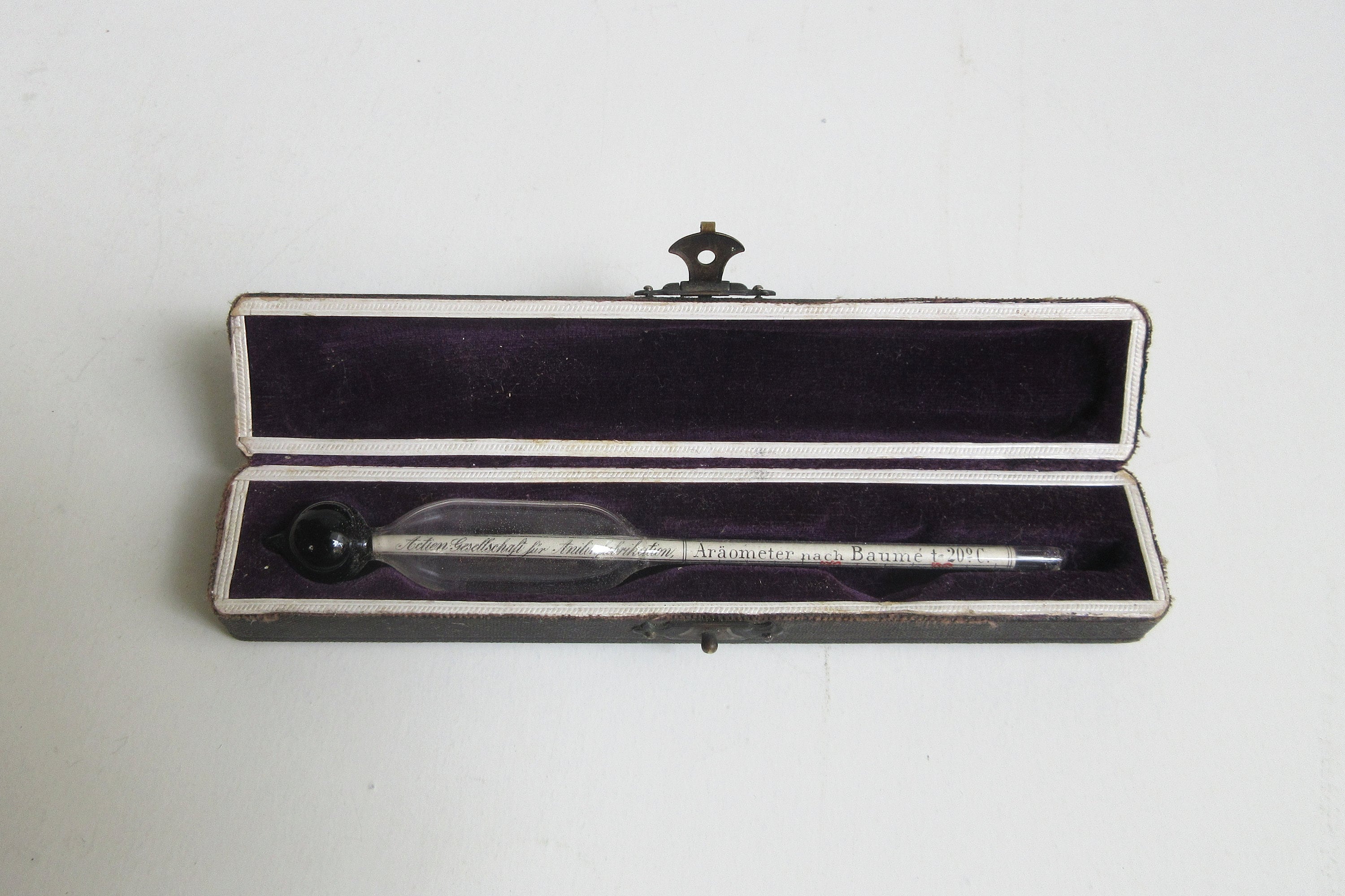 Antique Glass Araometer Nach Baume in Original Case Berlin - Etsy