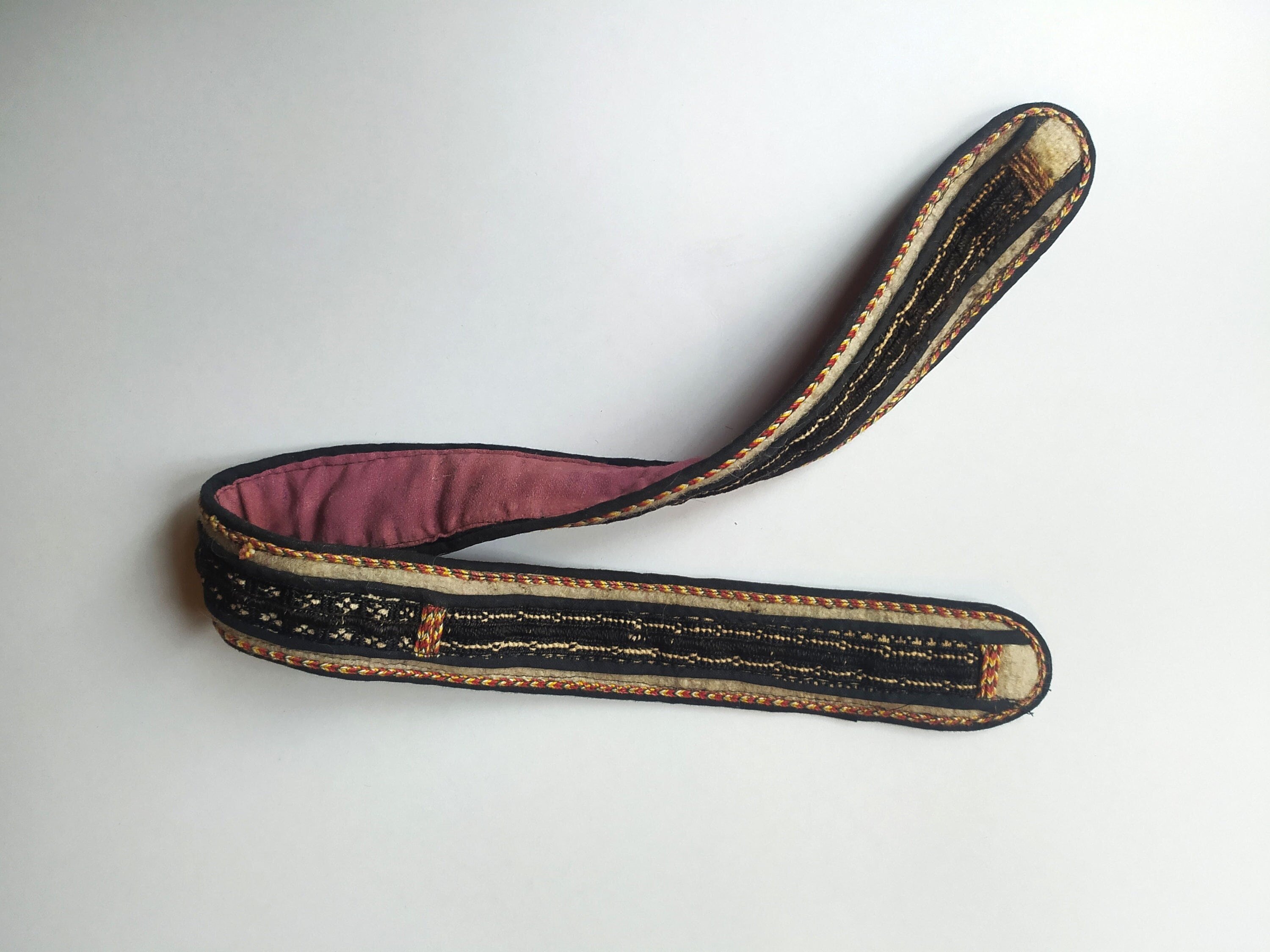 Antique Traditional Costume Belt / Hand Embroidered / Embroidery ...