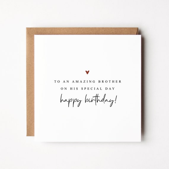 Happy Birthday Big Brother Cards