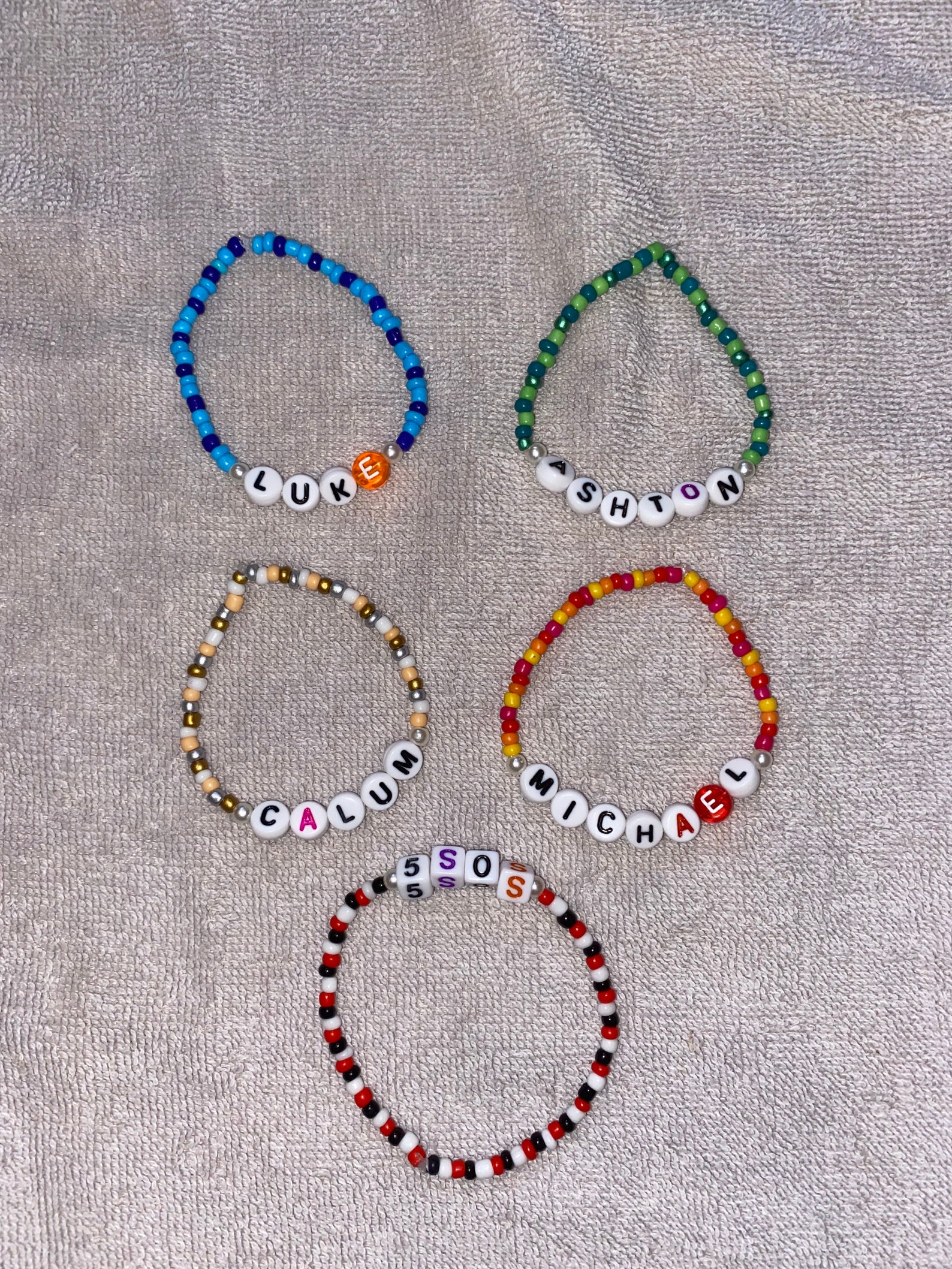 5sos Themed Bracelet(s) - Etsy
