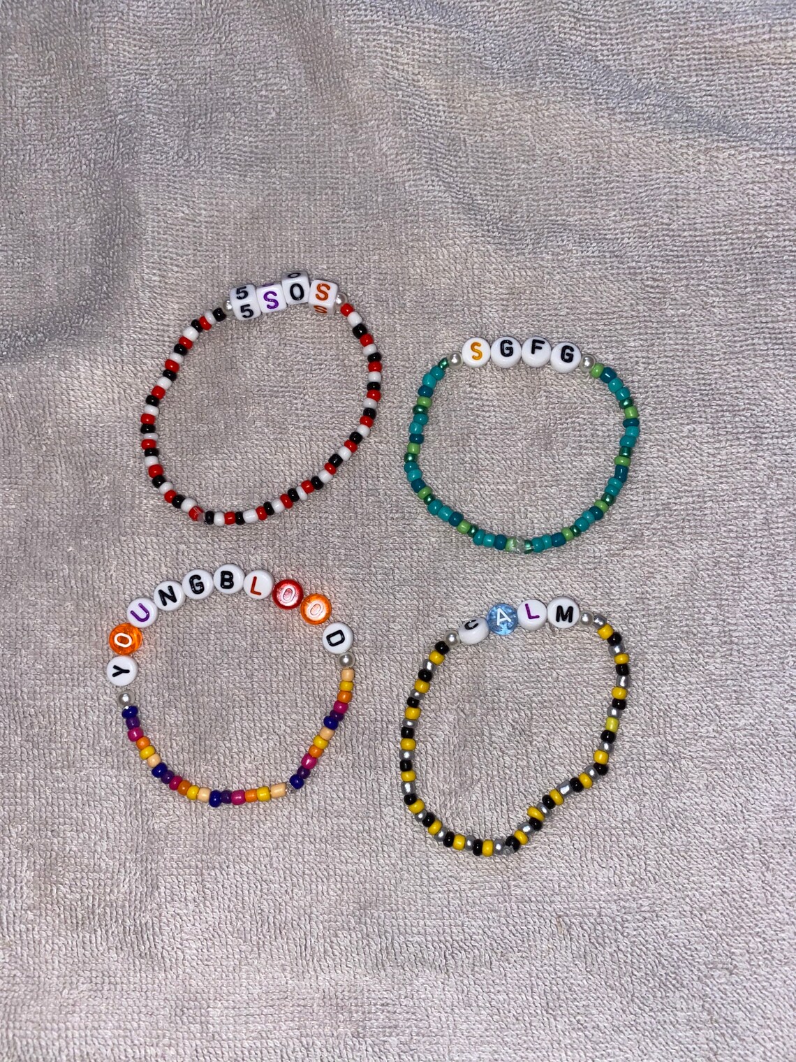 5sos Themed Bracelet(s) - Etsy