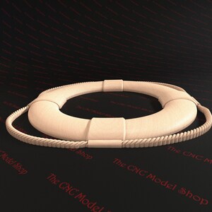 Life Preserver Ring, 3d .stl Relief File for Cnc Router Carving - Etsy