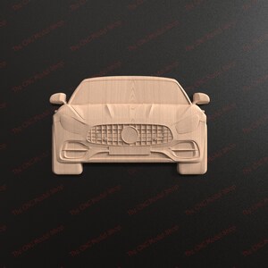 3 Pcs, 3D STL Files of a Roadster Car for CNC Carving - Etsy
