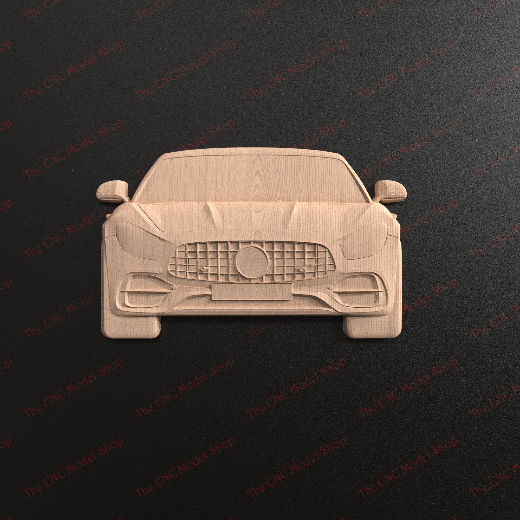 3 Pcs 3D STL Files of a Roadster Car for CNC Carving - Etsy