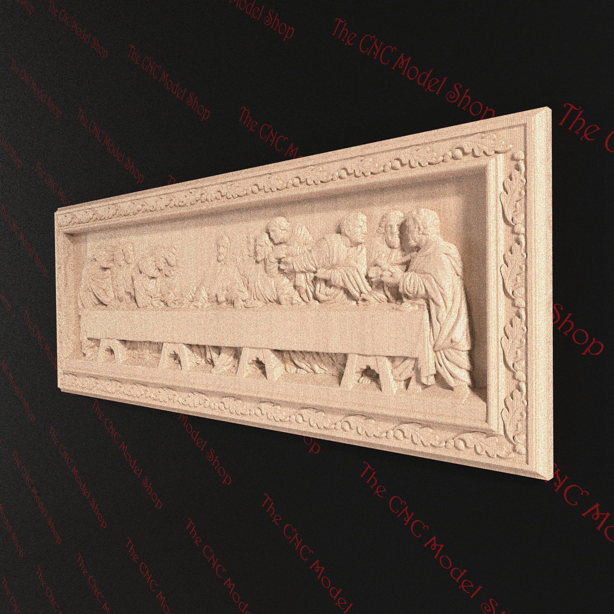 3d Relief STL File of the Last Supper for CNC Carving - Etsy Canada