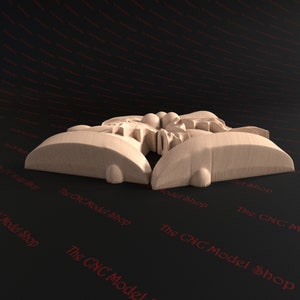 Christmas Bells, 3D Relief STL File for CNC Relief Carving or 3d ...