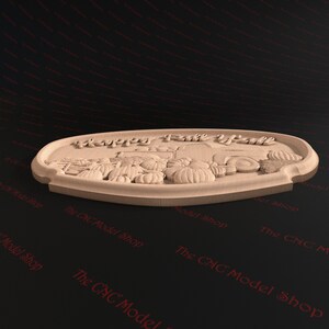 3D STL File of Welcome Fall Sign for Cnc Carving/engraving - Etsy