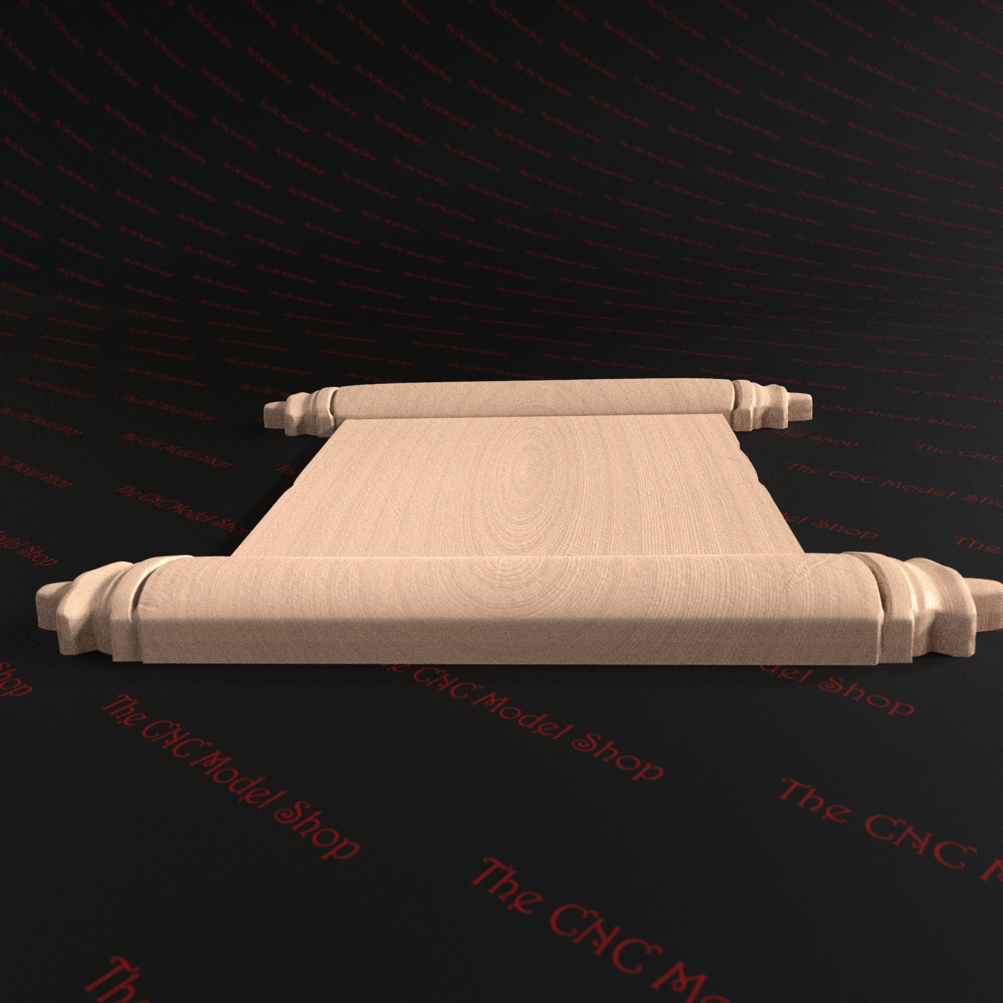 3D Relief STL File of a Old Scroll for CNC Router Carving - Etsy