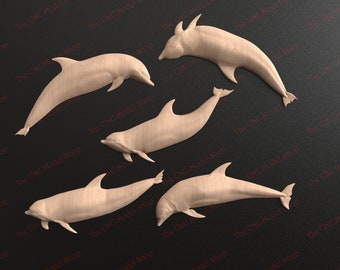 5 Pcs 3D Relief STL Files of Clam Shell | Etsy