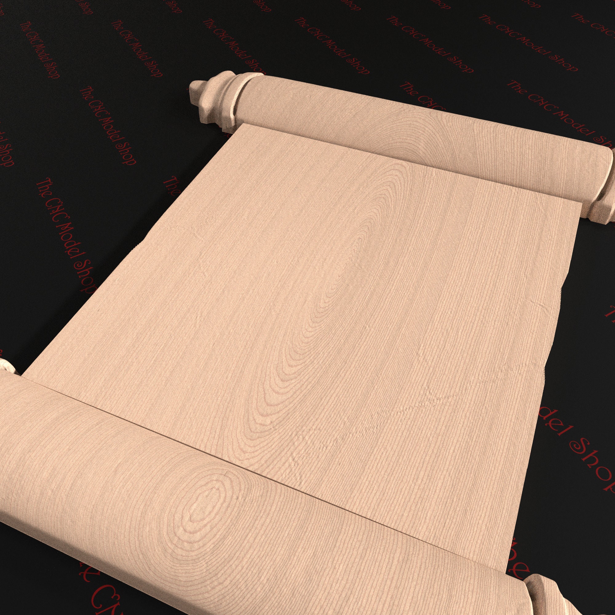 3D Relief STL File of a Old Scroll for CNC Router Carving - Etsy