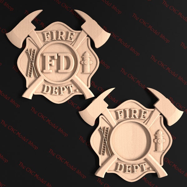 Fire Department Stl File - Etsy