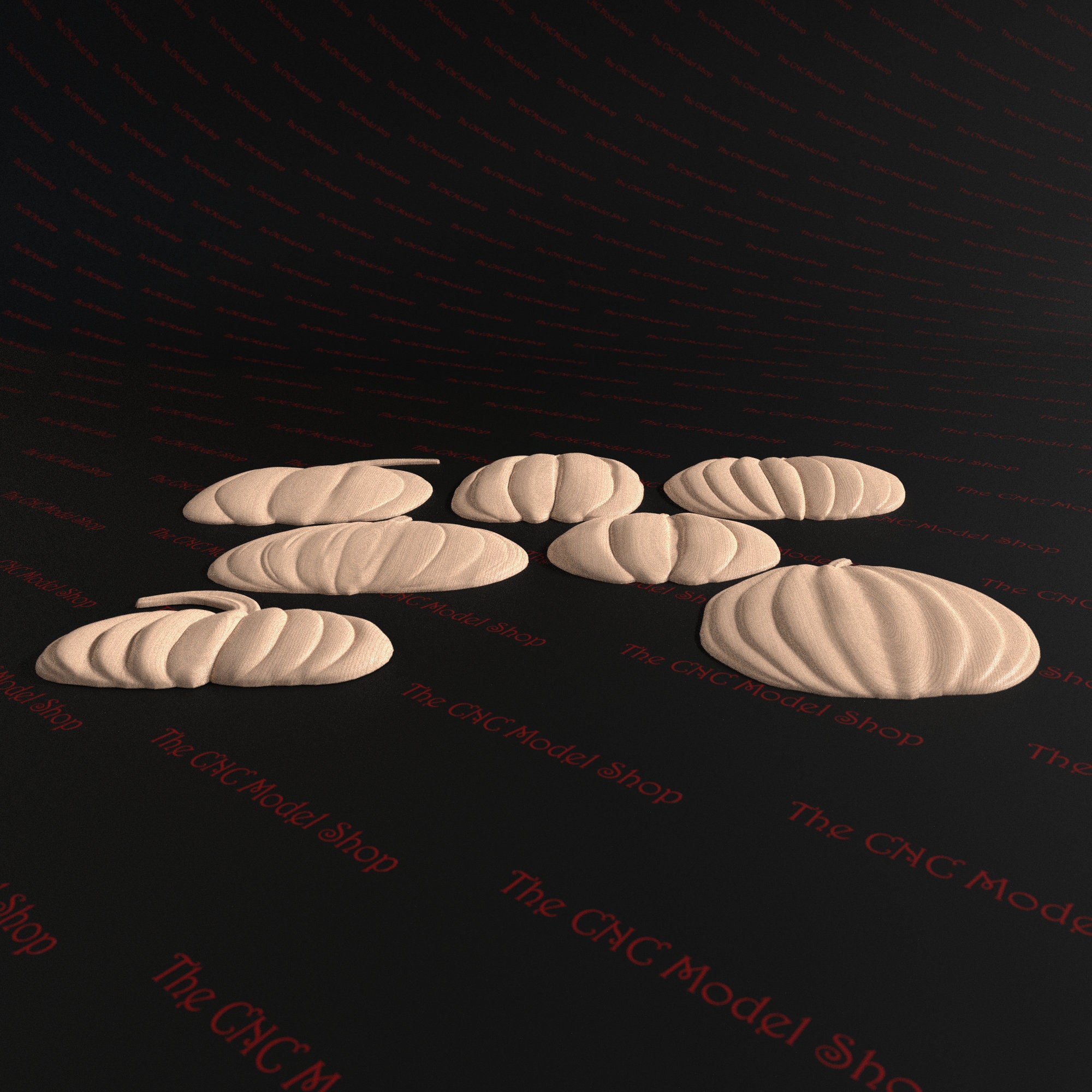 3D Relief STL File, Fall Pumpkin Pack 1 for CNC Router Carving - Etsy