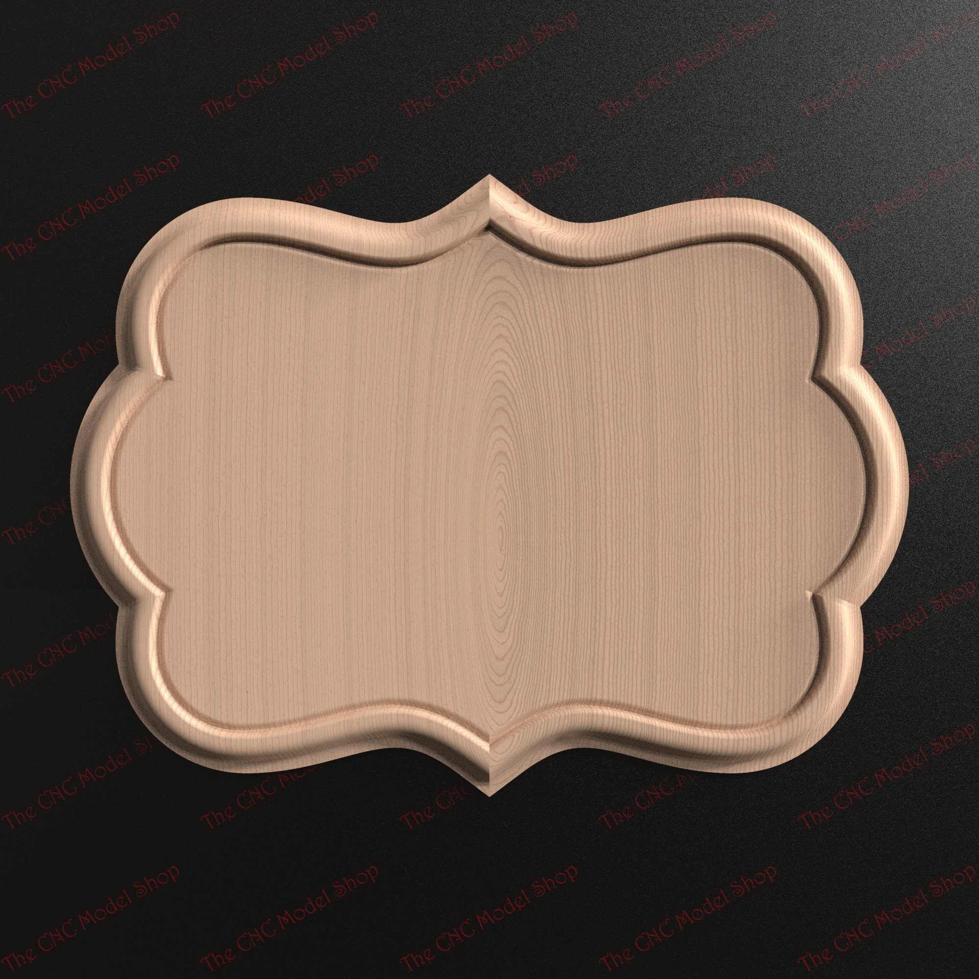 10 Pcs. 3D STL File of a Sign Frame Blank With Multiple Edge - Etsy