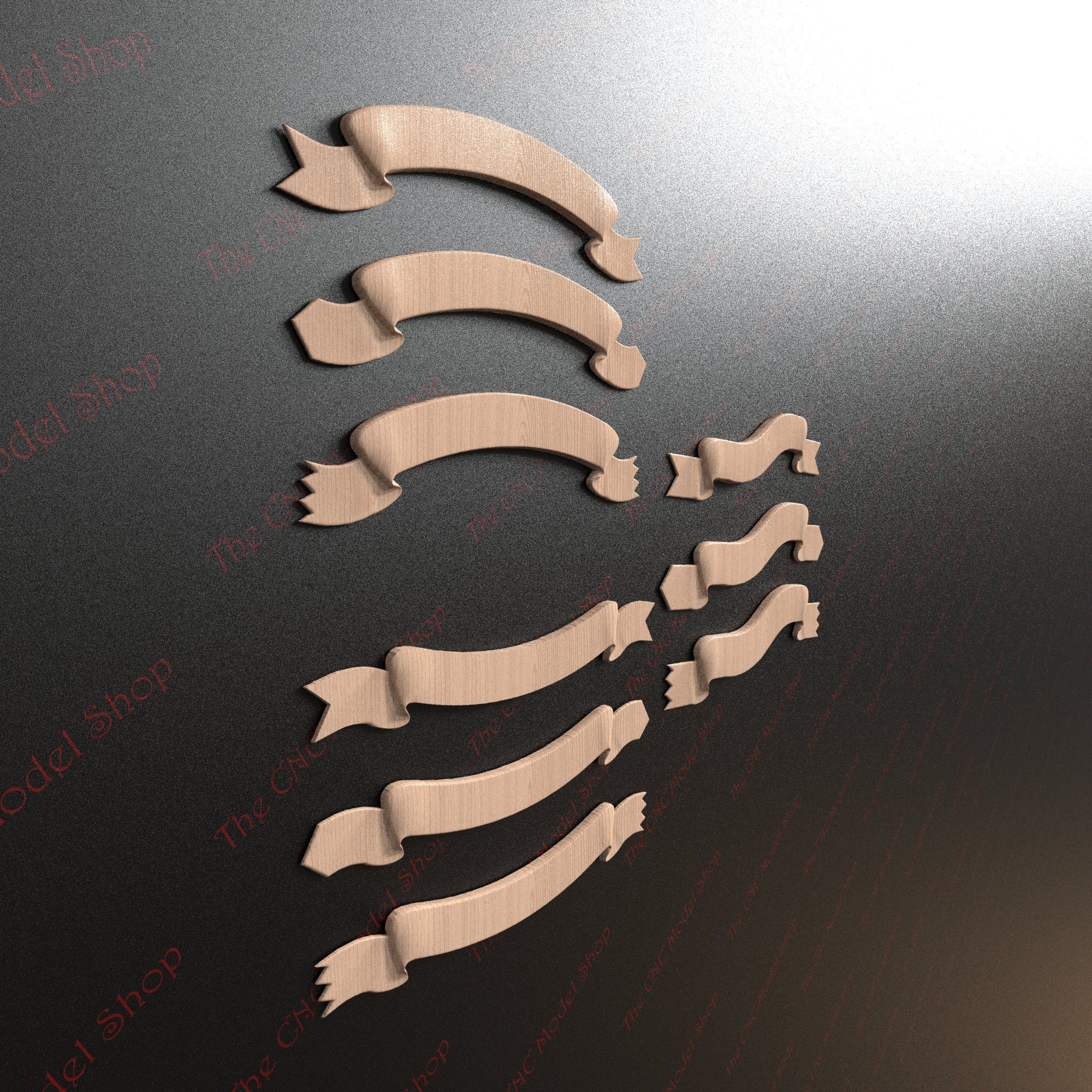 9 Pcs 3D Relief STL Banner Pack 2 - Etsy