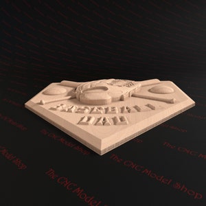 2 Pcs, Baseball Dad Sign, 3d Stl Relief CNC Router File for Cnc Carving ...