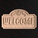 Welcome Sign, 3D Relief STL File for CNC Router Carving - Etsy Canada