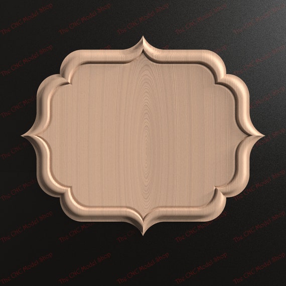 10 Pcs. 3D STL File of a Sign Frame Blank With Multiple Edge - Etsy